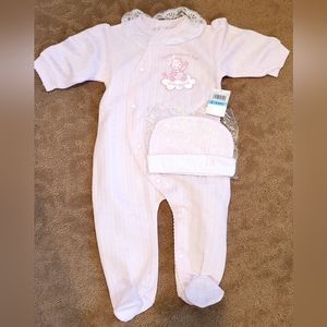 Bon Bebe | One Pieces | Bon Bebe Onesie Outfit With Hat | Poshmark